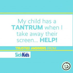 Screen time and tantrums... HELP! - Meant2Prevent
