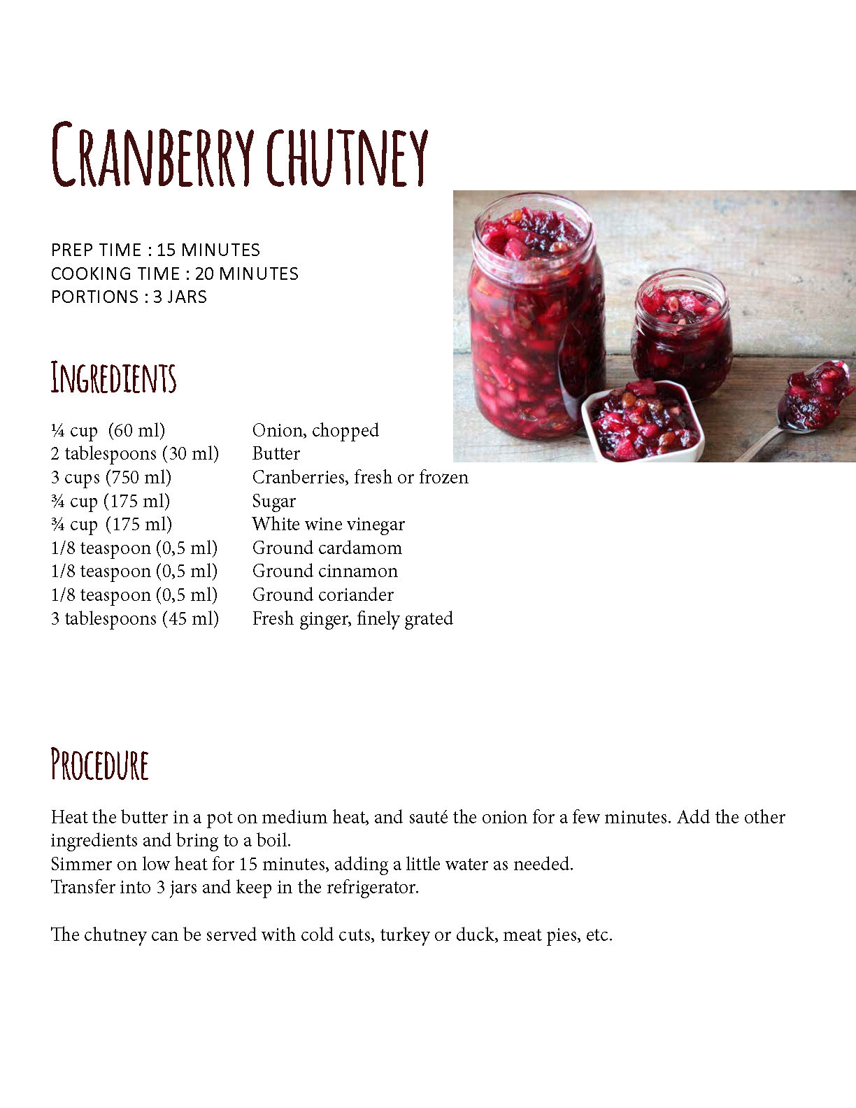 Printable Food Recipe Cards - Meant2Prevent